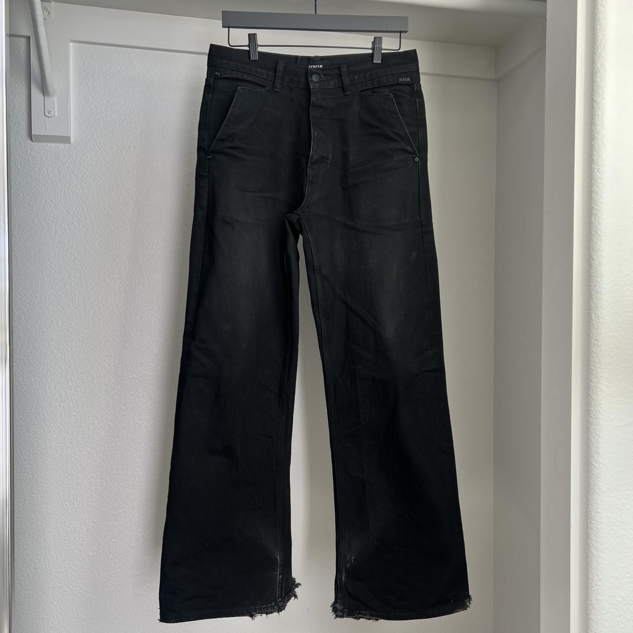 Somar Ahab denim size 32. raw selvedge denim. wide... | Depop