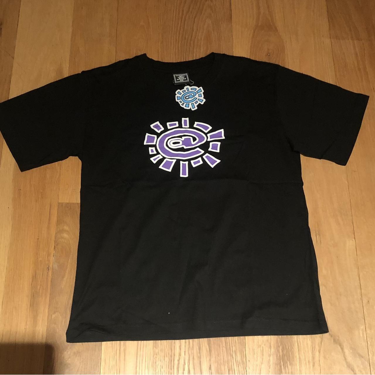 ADWYSD Purple and Black classic tee Brand new with... - Depop