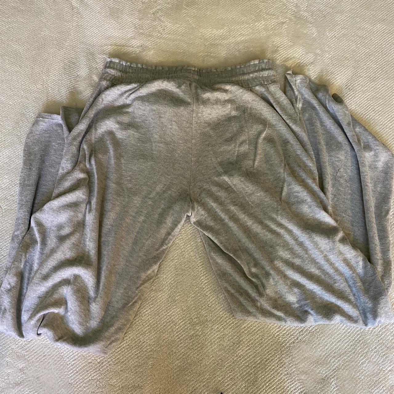 Grey open bottom Target pants, brand new - Depop