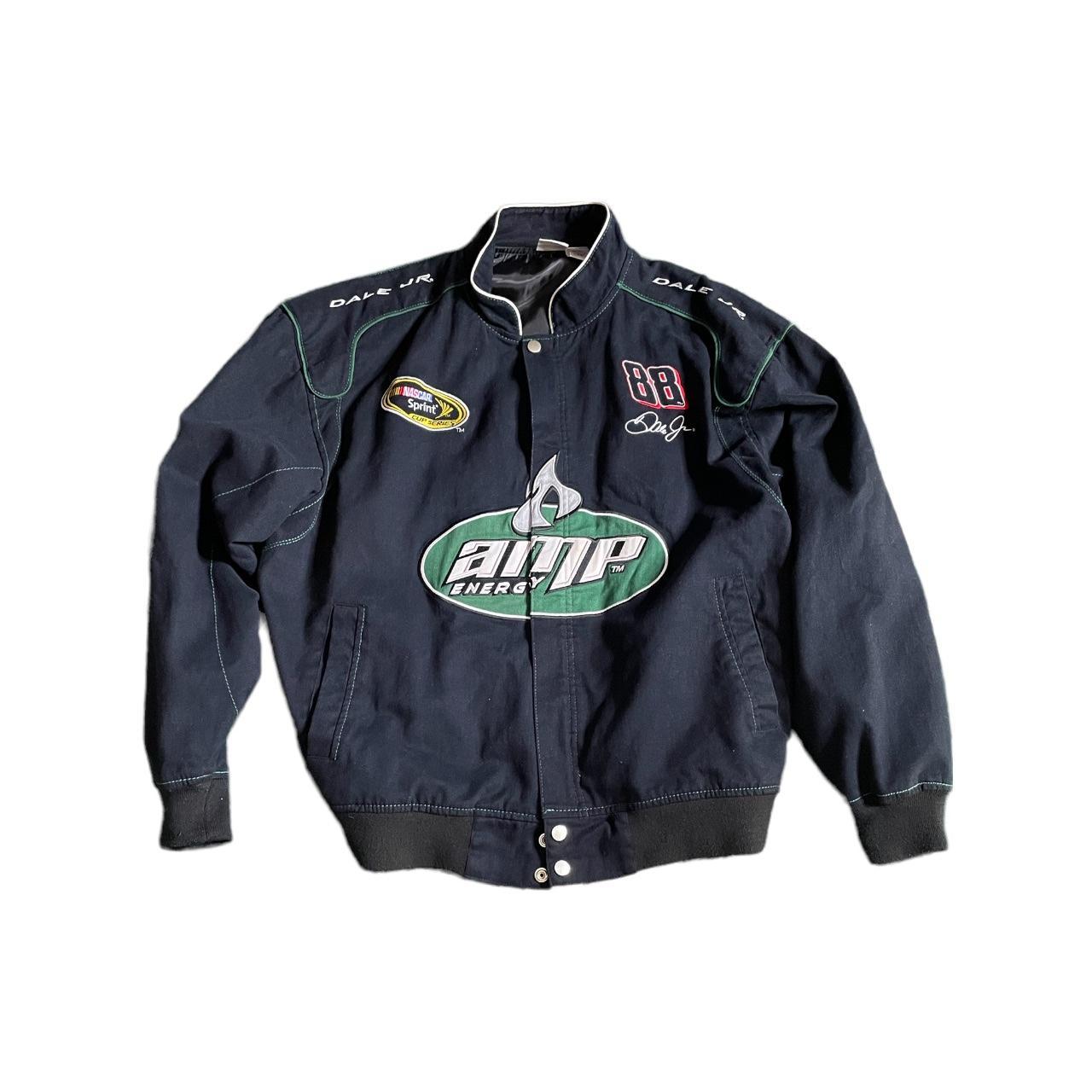 NASCAR Dale Earnhardt Jr Racing Jacket AMP Energy... | Depop