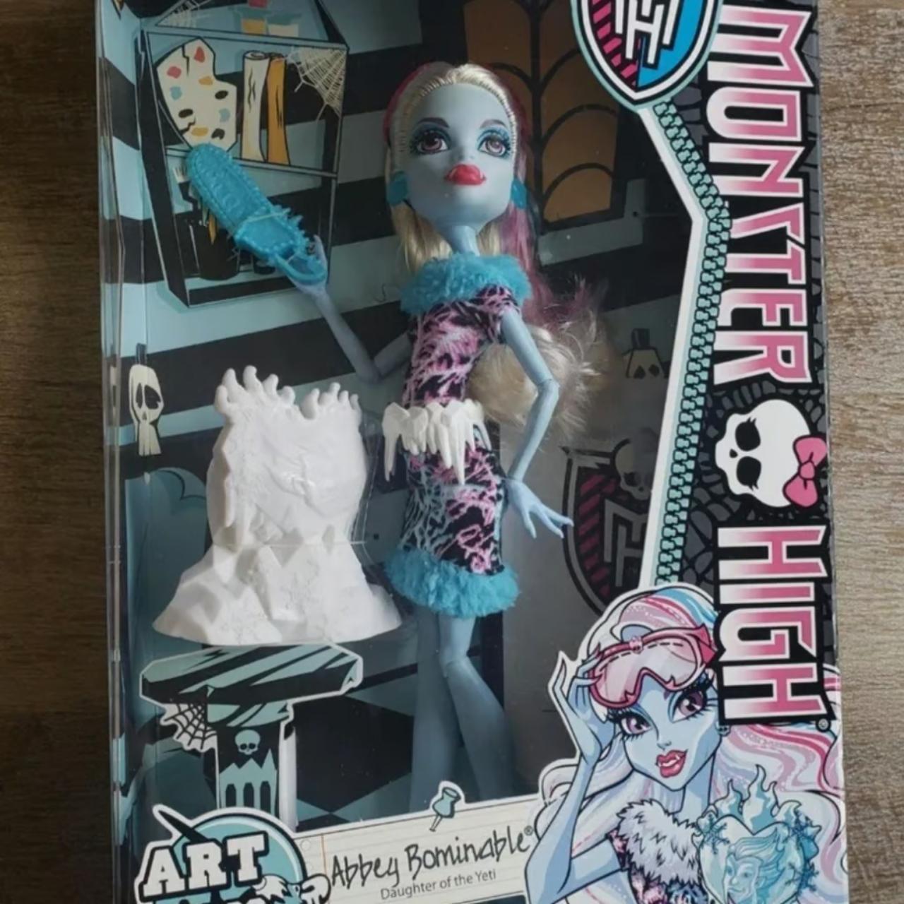 Monster High Art Class Abbey NIB Monster High Art... | Depop