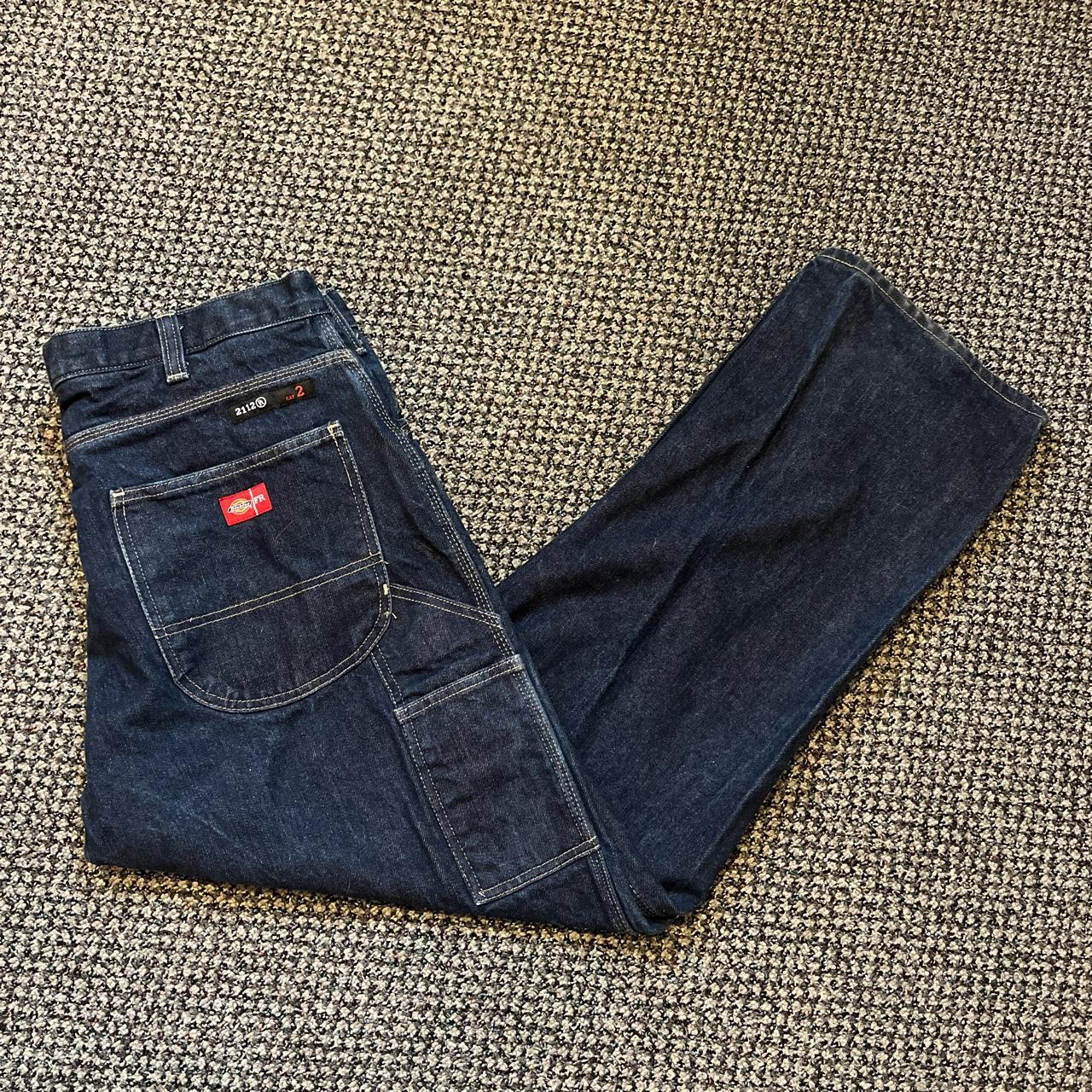 Dickies Men's Blue Jeans | Depop