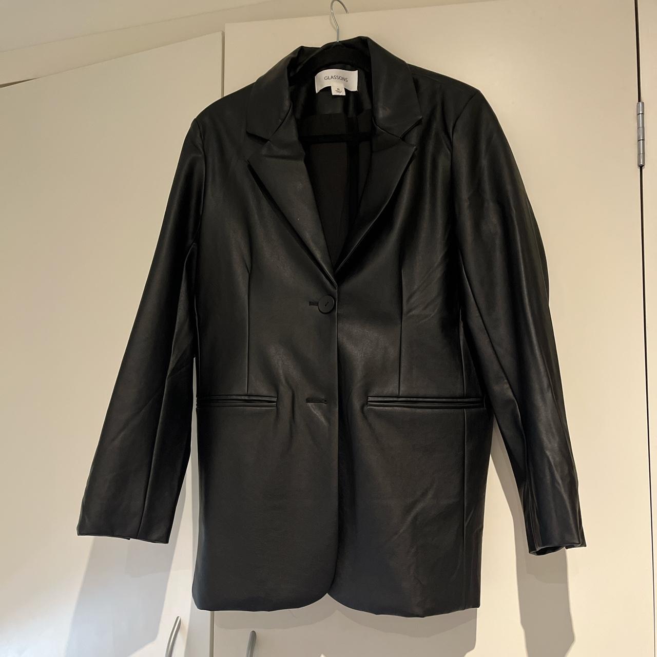 Glassons Women's Black Jacket | Depop