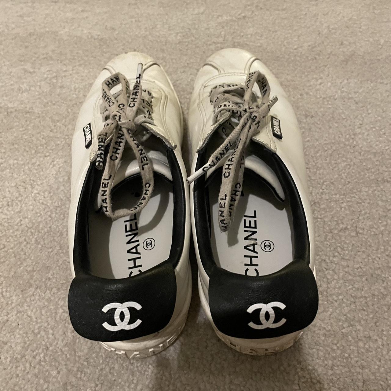 Authentic Chanel Sneakers (will be cleaned before... - Depop