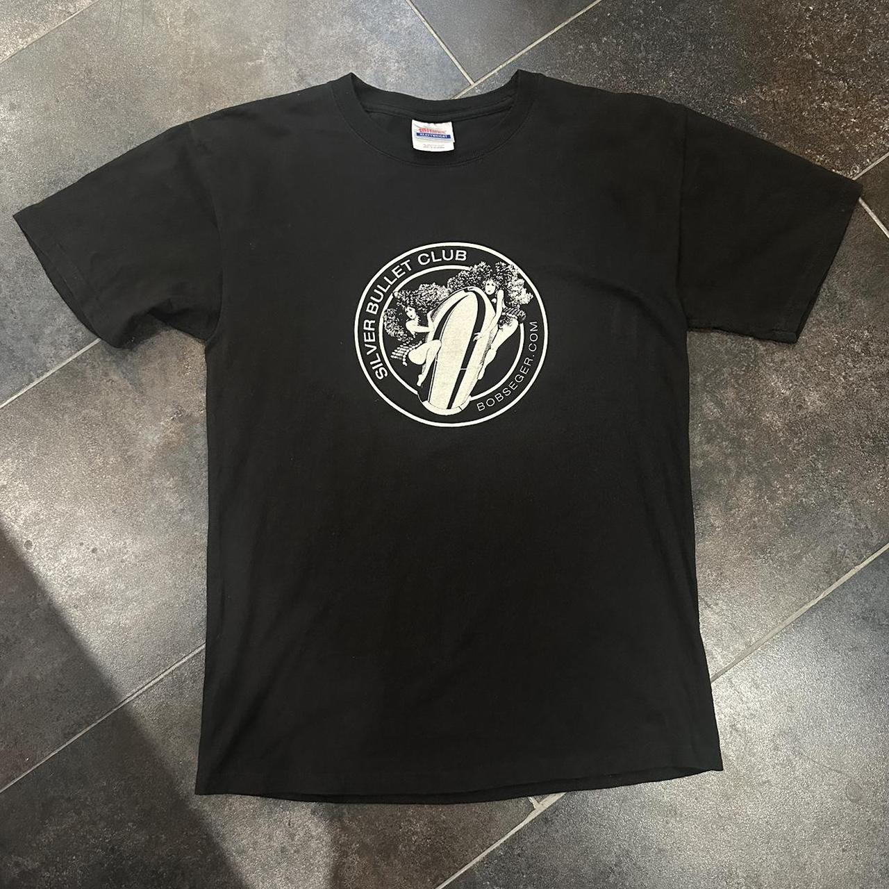 Vintage 2000s Bob Seger Silver Bullet Club Graphic... - Depop