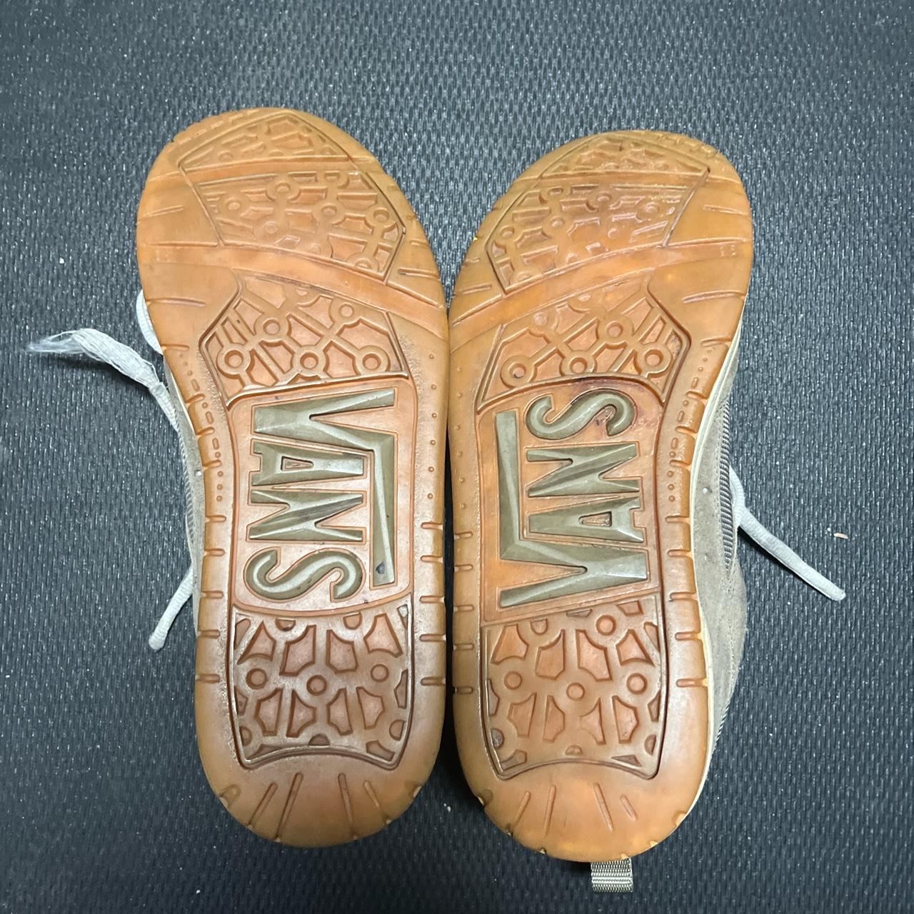 vintage 90s vans graph bulky skate shoes -size mens... - Depop