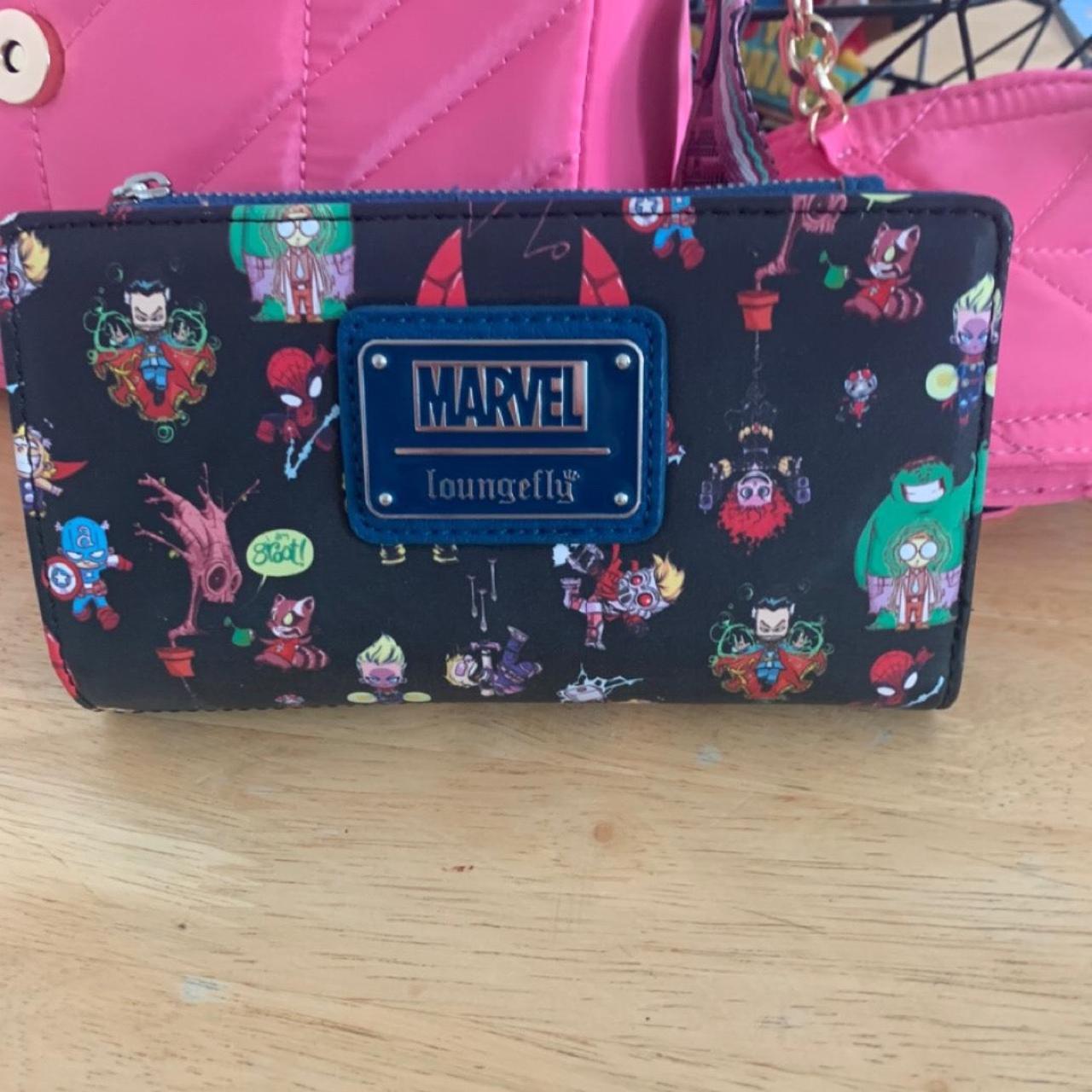 Loungefly wallet- marvel... - Depop