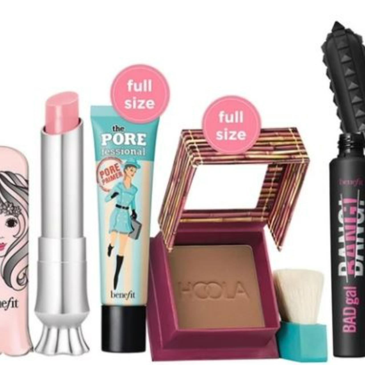 Benefit Cosmetics Get Your Chic On 4PC Fullsize... - Depop