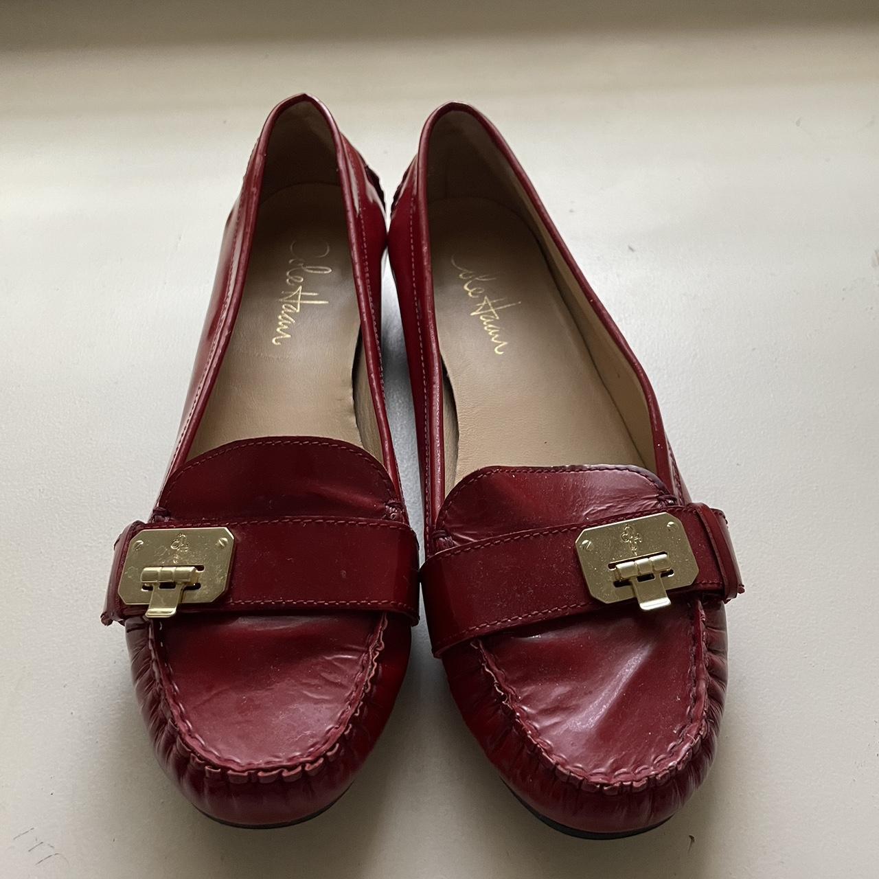 Red Cole Haan low too dress shoes. Perfect... - Depop