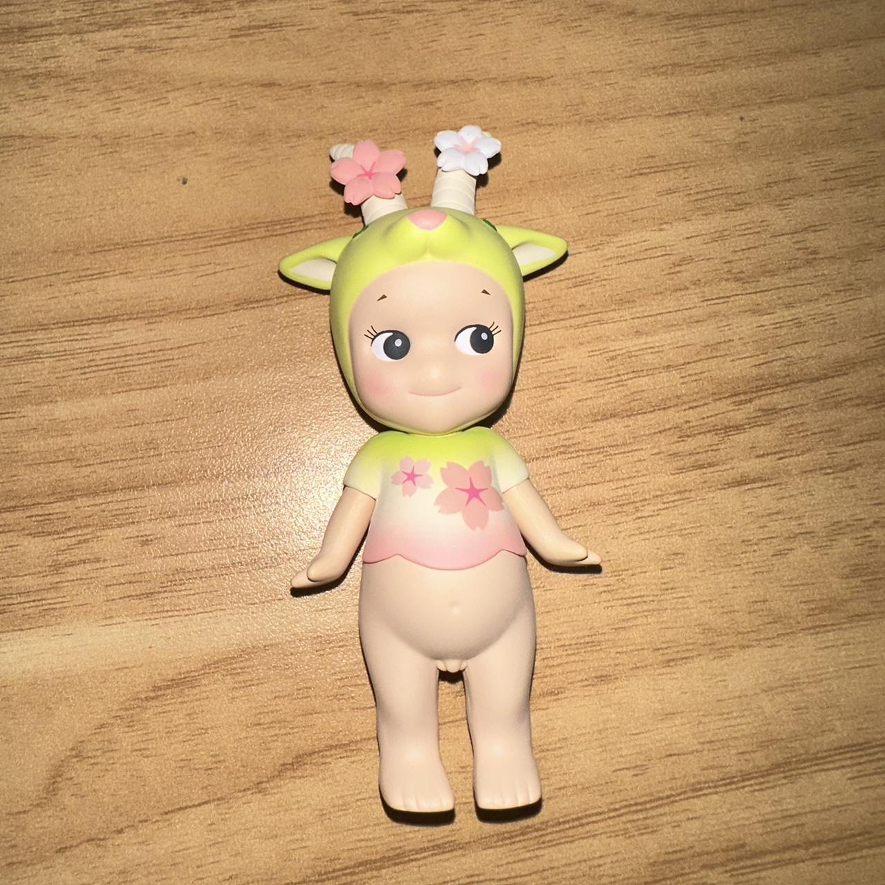 Sonny Angel Cherry Blossom Goat. Peaceful spring... - Depop