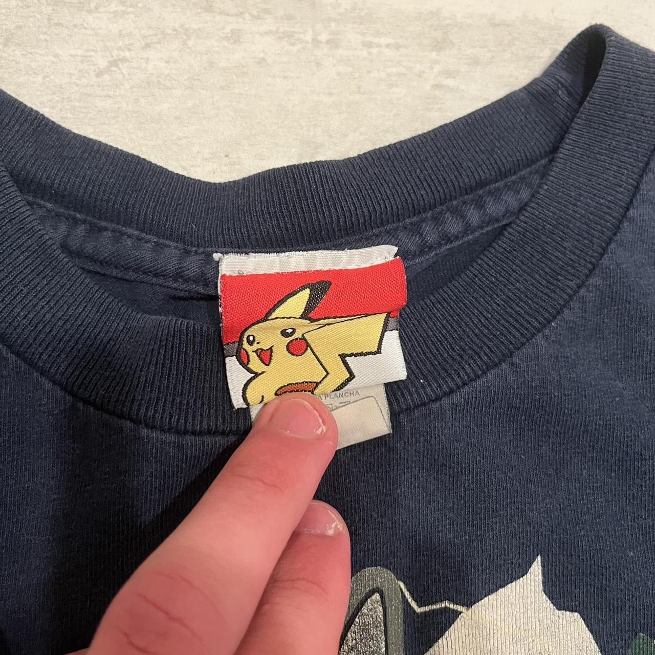Vintage 2007 Pokemon Nintendo Pikachu Navy Blue... - Depop