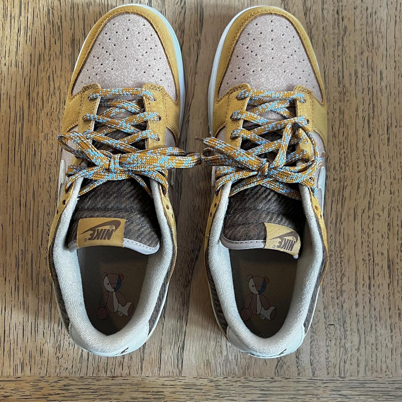 Teddy bear dunk low men’s US 11, lightly worn - Depop