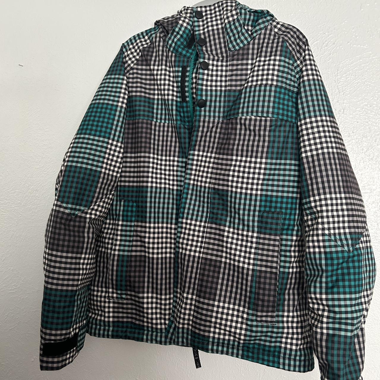 Burton Method Cheeky Plaid 10k Coat Great coat for... | Depop