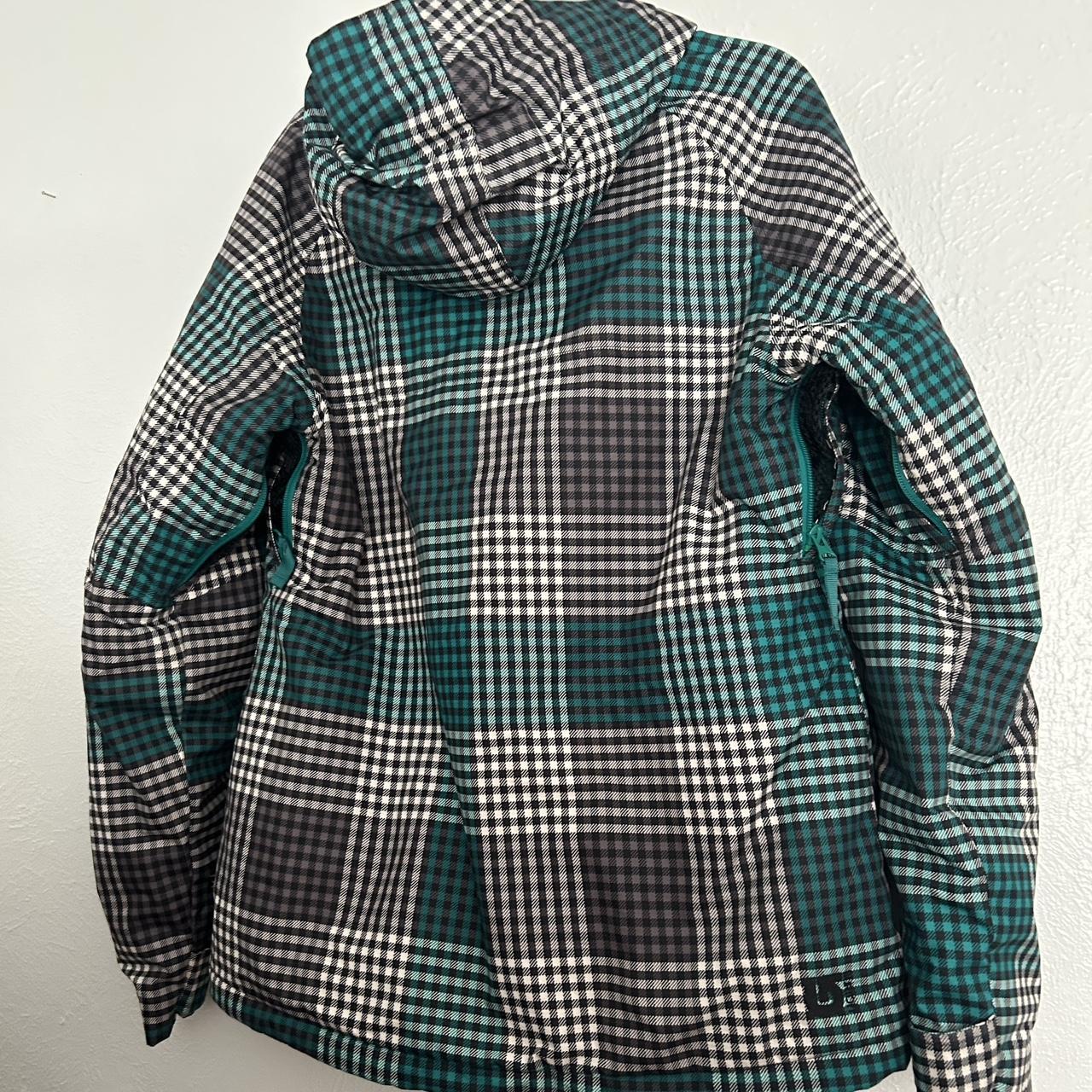 Burton Method Cheeky Plaid 10k Coat Great coat for... | Depop