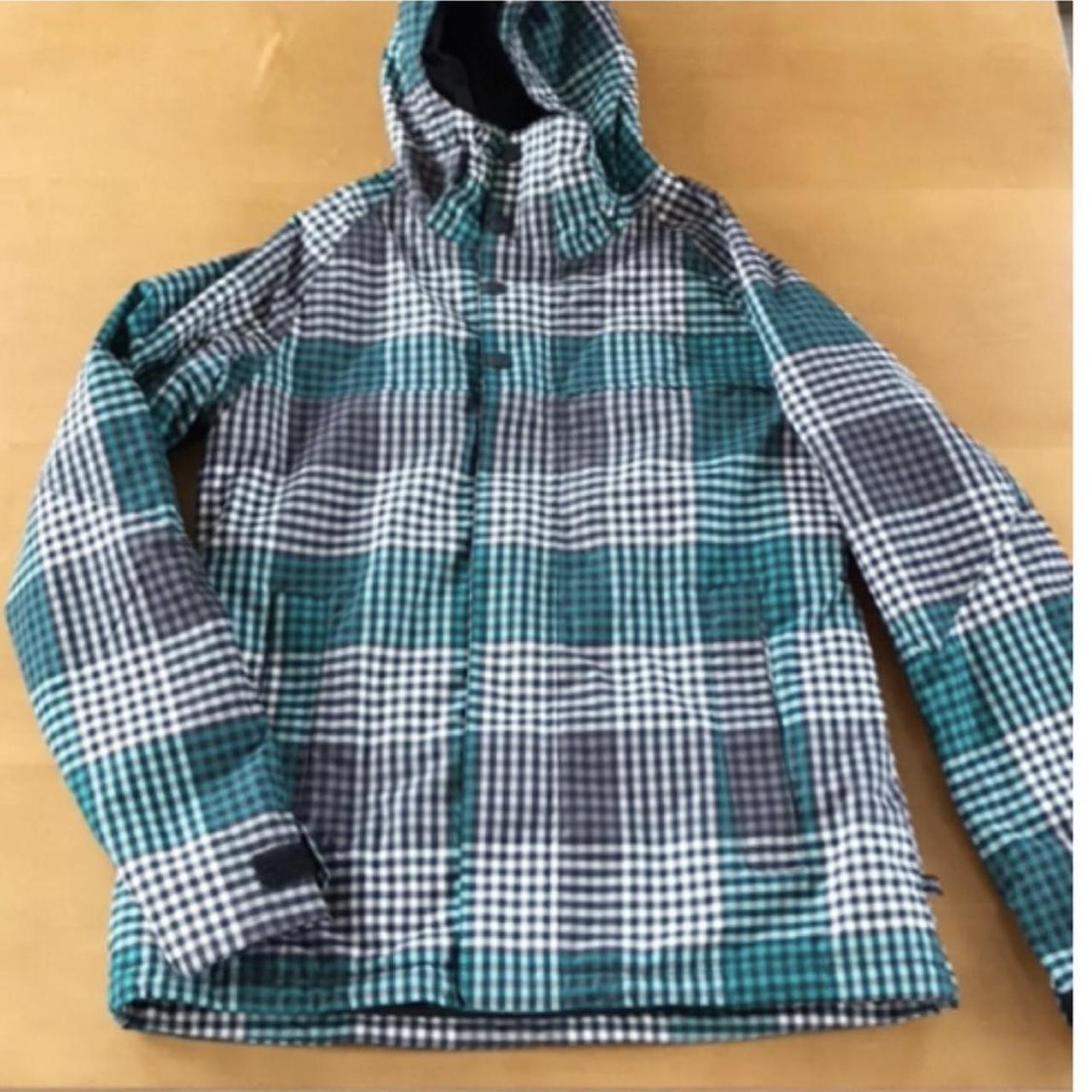 Burton Method Cheeky Plaid 10k Coat Great coat for... | Depop