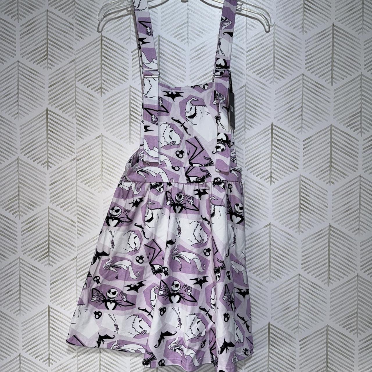 Nightmare Before Christmas Cakeworthy Overall Dress... | Depop