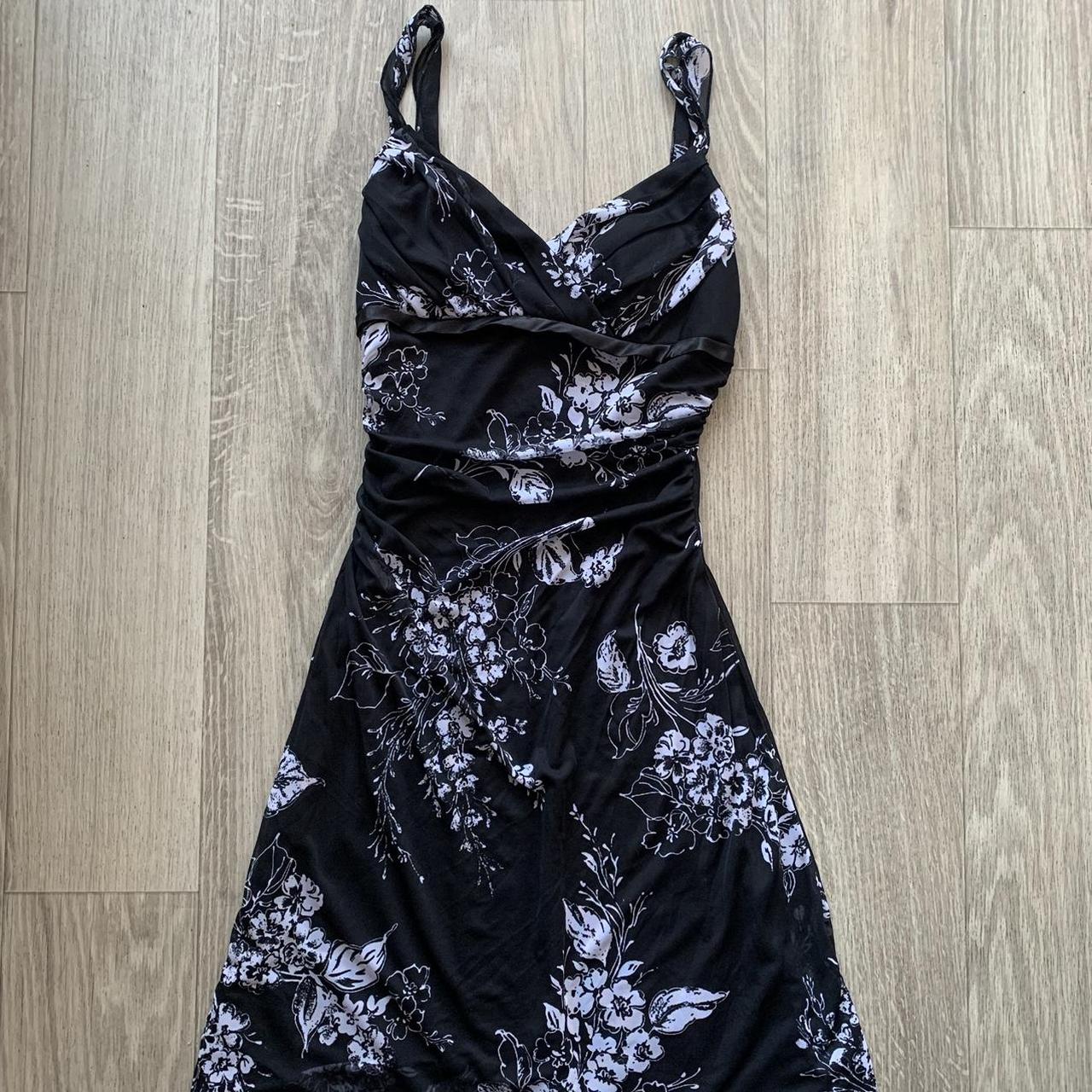 Y2K Gorgeous Ruby Rox Maxi Floral Dress! -snatches... - Depop