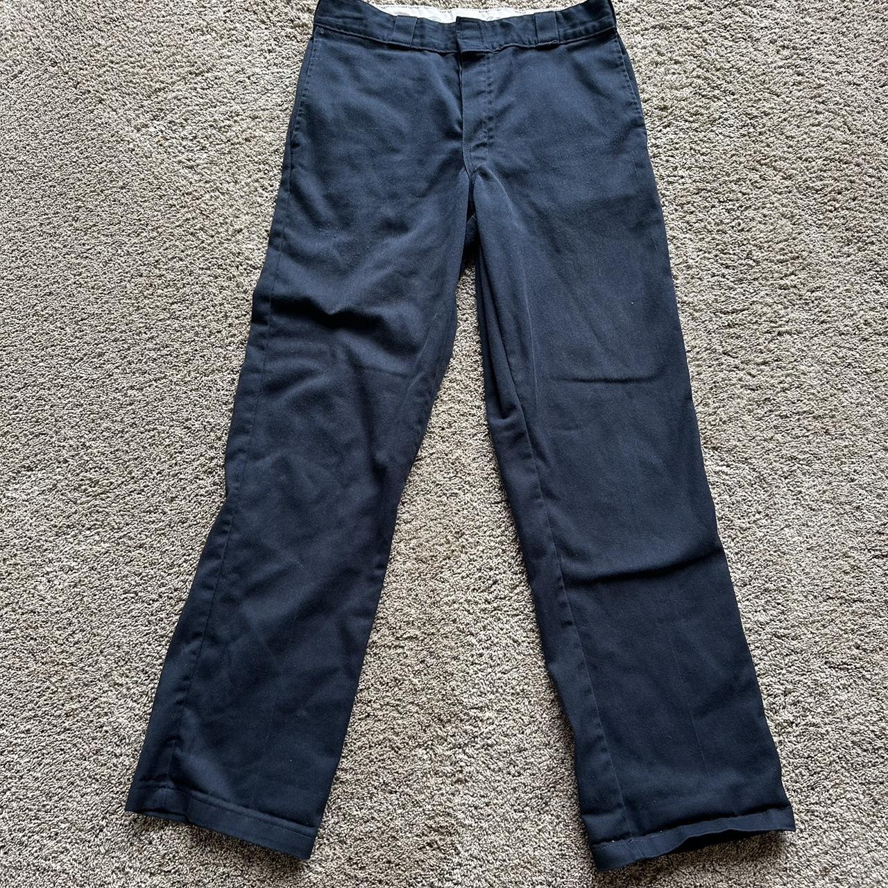 874 original fit Dickies. 32x32. Navy blue.... - Depop
