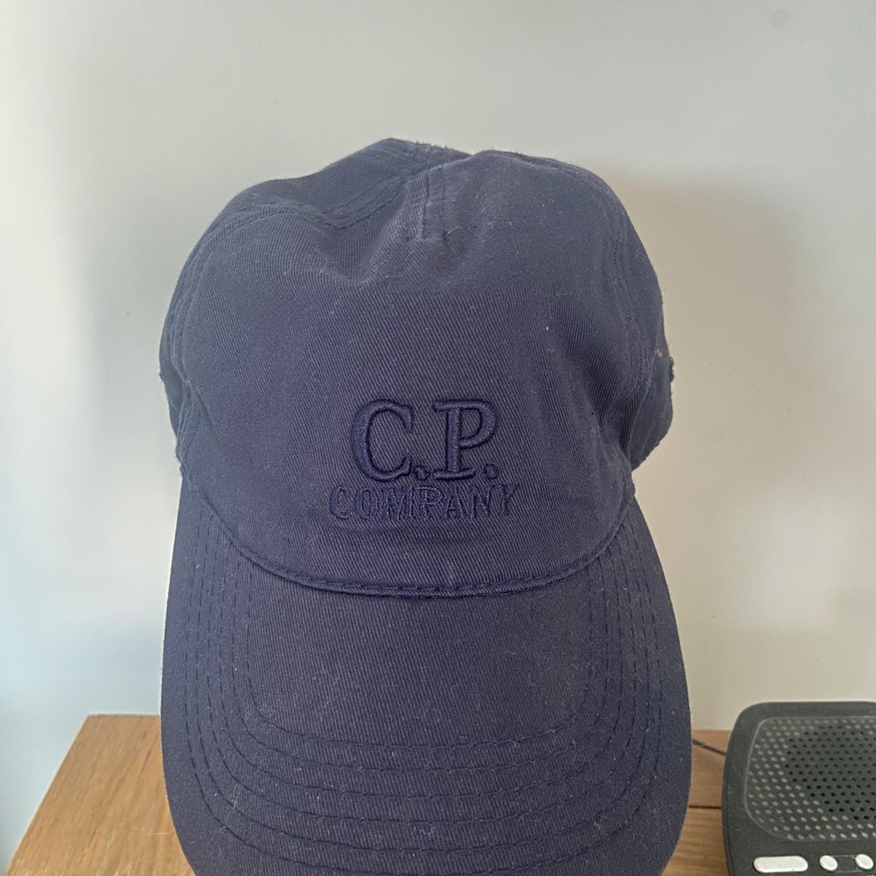 C.P Company goggle cap Navy 10/10 condition 🔥 | Depop