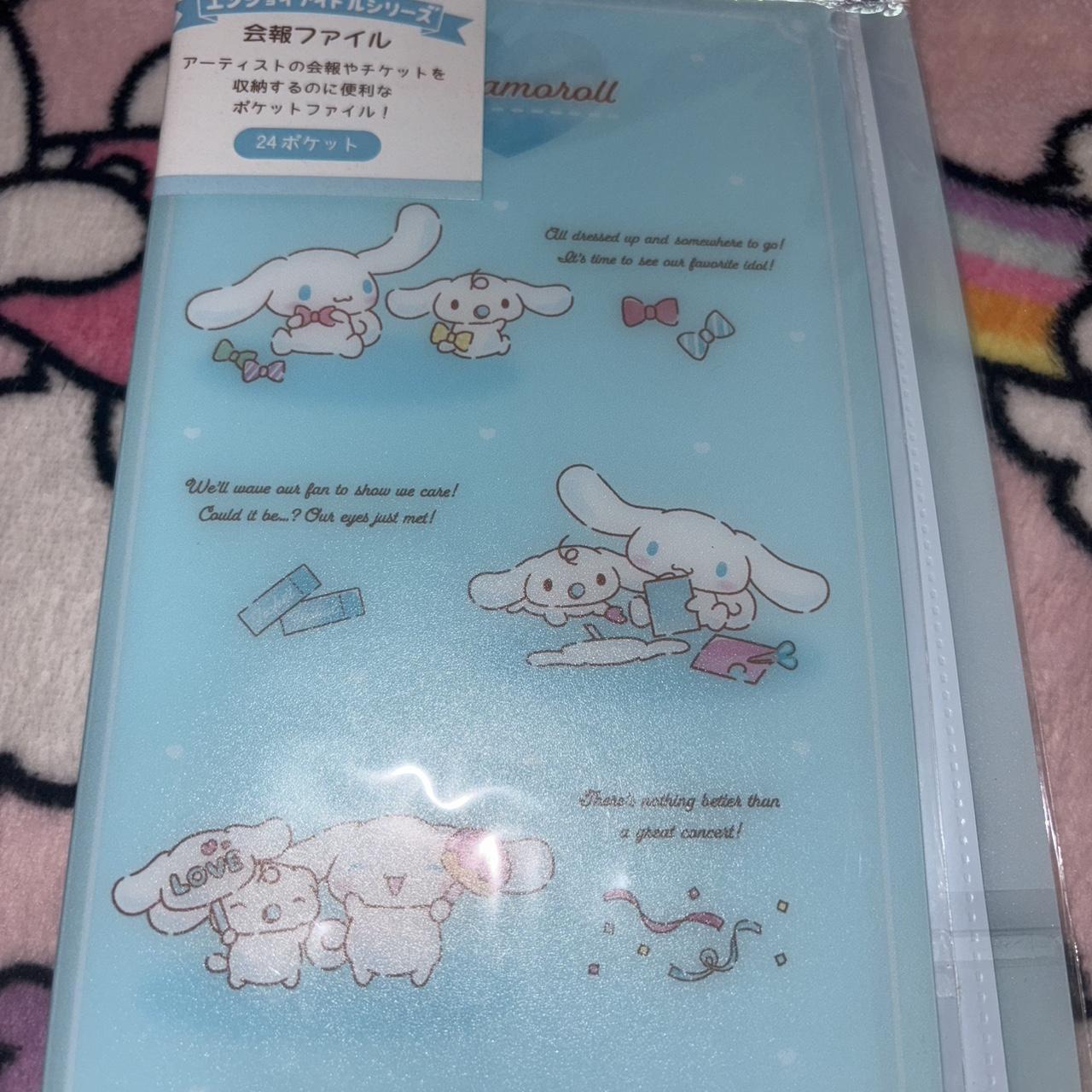 ⊹ ‧₊˚ ౨ৎ cinnamoroll file folder brand new never... | Depop