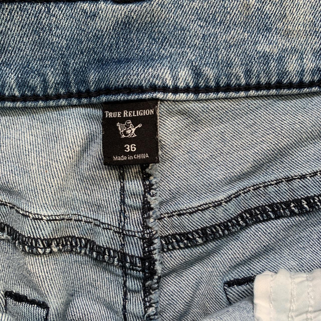 Great pair of true religions with beautiful fade and... - Depop