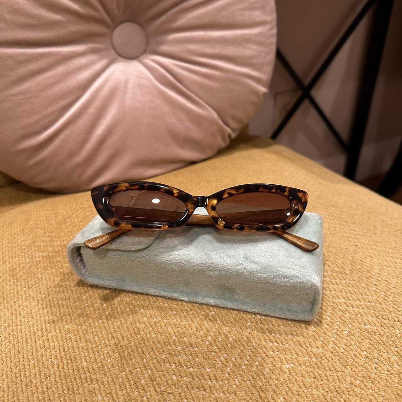 Crap Eyewear Cat Eye Emma Chamberlain sunglasses... - Depop