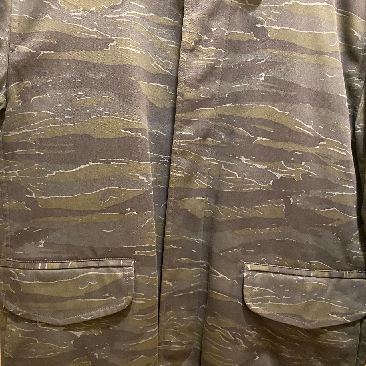 A.P.C. camo / military bomber jacket. Bought about... - Depop