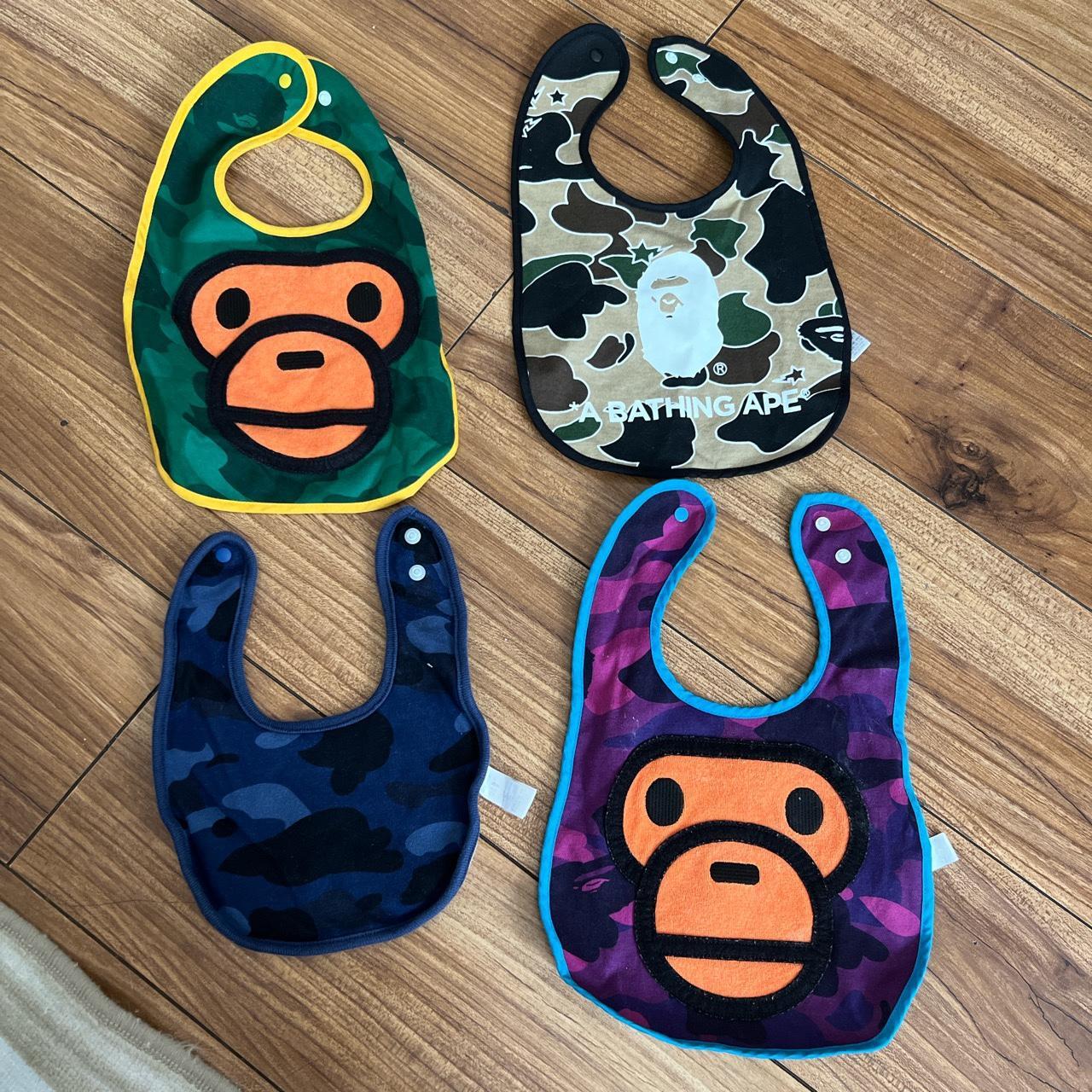 Bundle of bape bibs - Depop