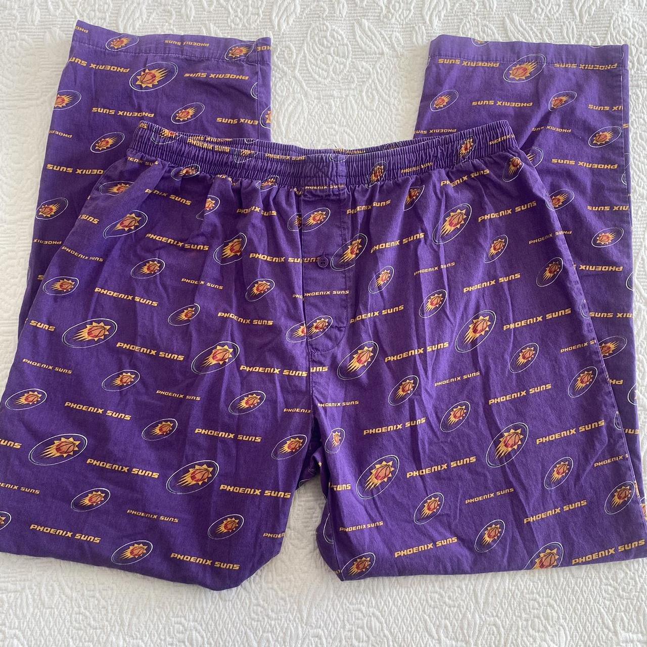 NBA Men's Purple and Orange Pajamas | Depop