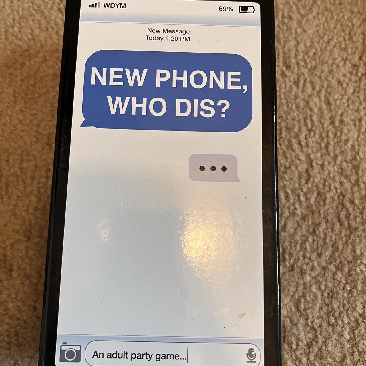 new phone who dis game played a couple times - Depop