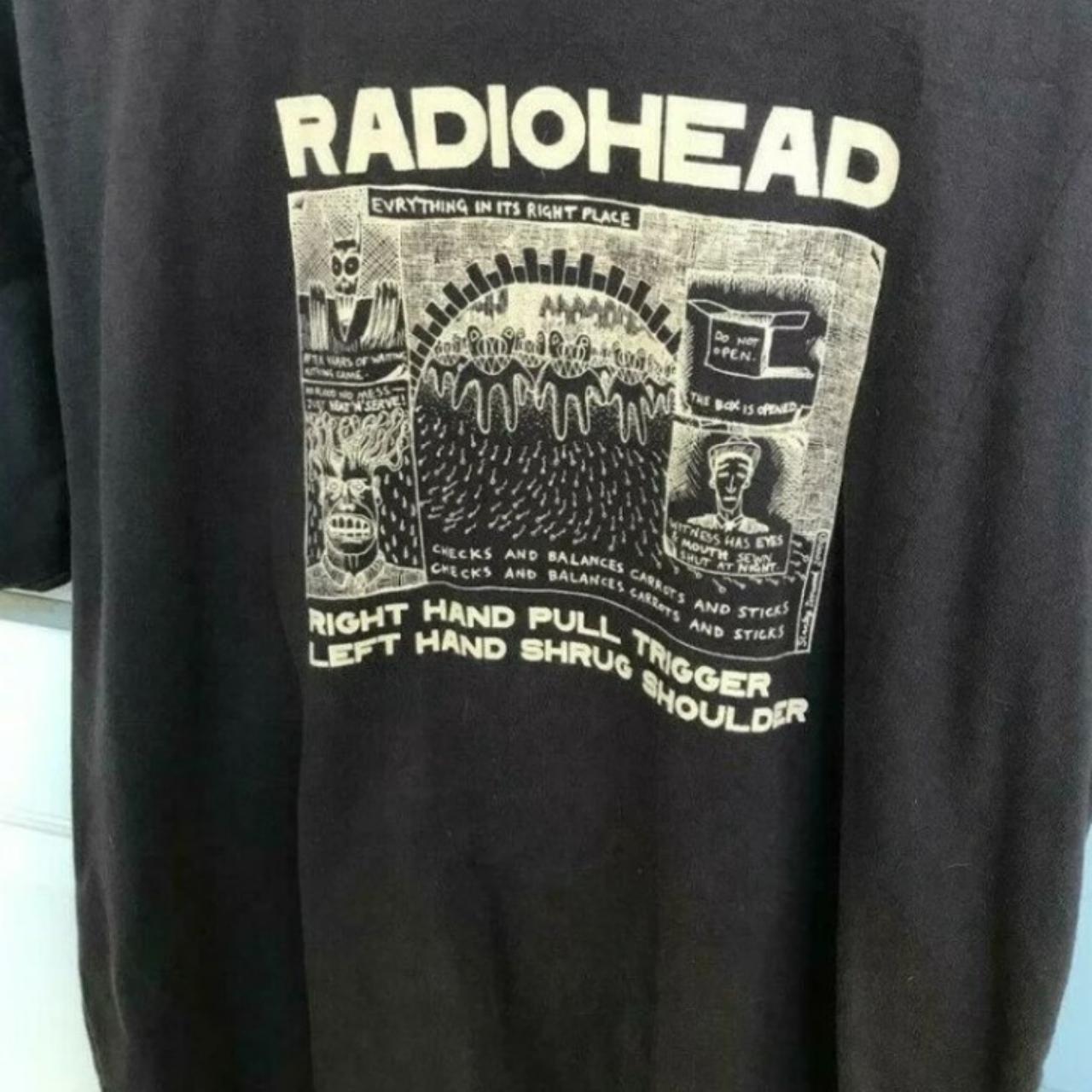 Radiohead Kid A Graphic Art Band Vintage Design... | Depop