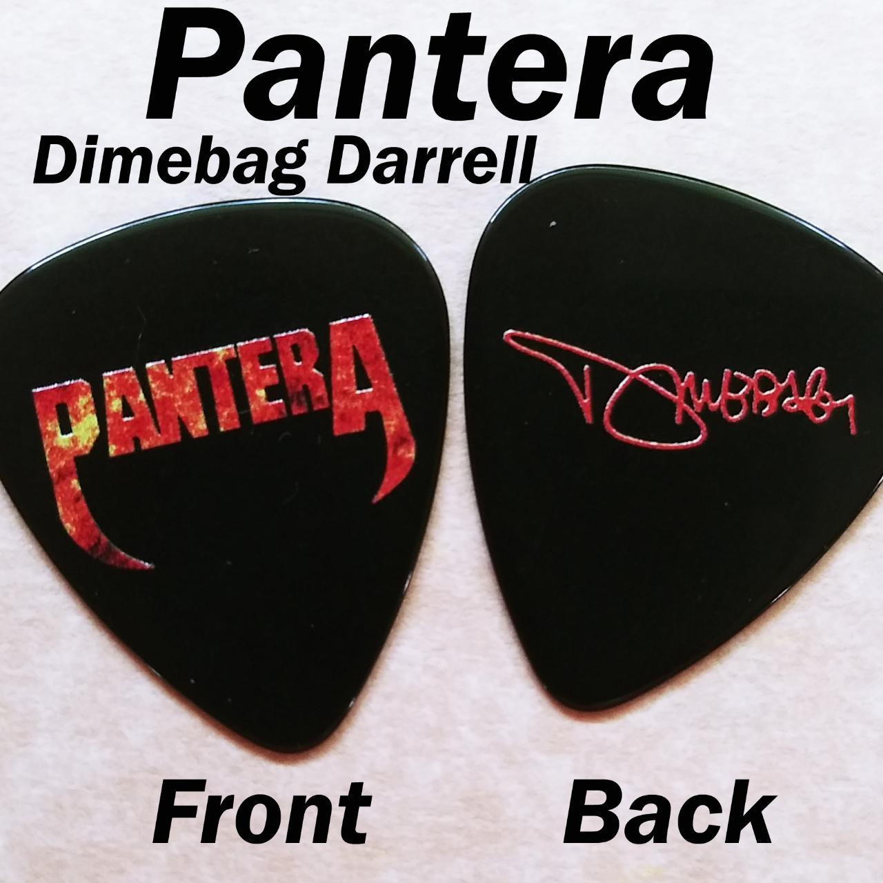 Pantera Dimebag Darrell novelty signature guitar... - Depop