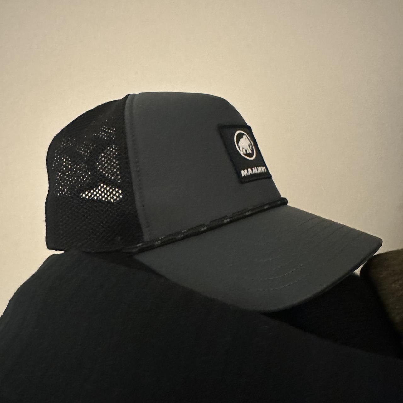 Mammut cap/hat brand new steel colour - Depop