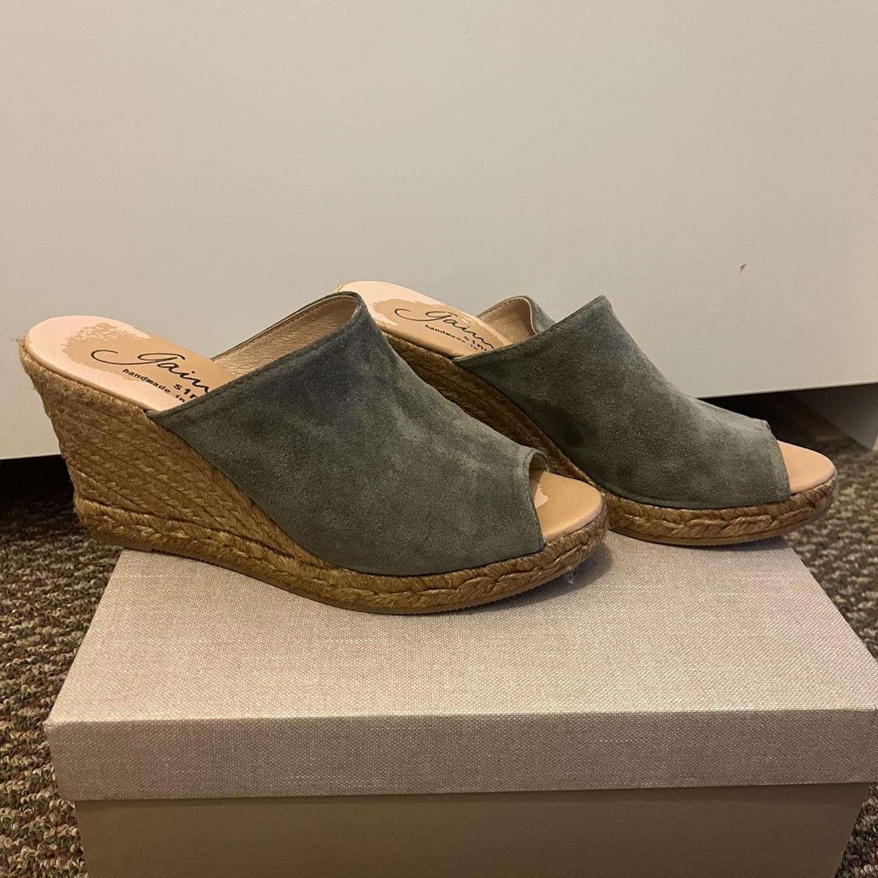 Made in Spain wedges very comfortable leather and... - Depop