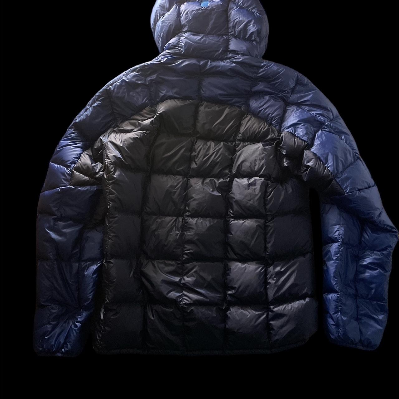 Blue montbell puffer In perfect condition ⚠️Not 100%... - Depop