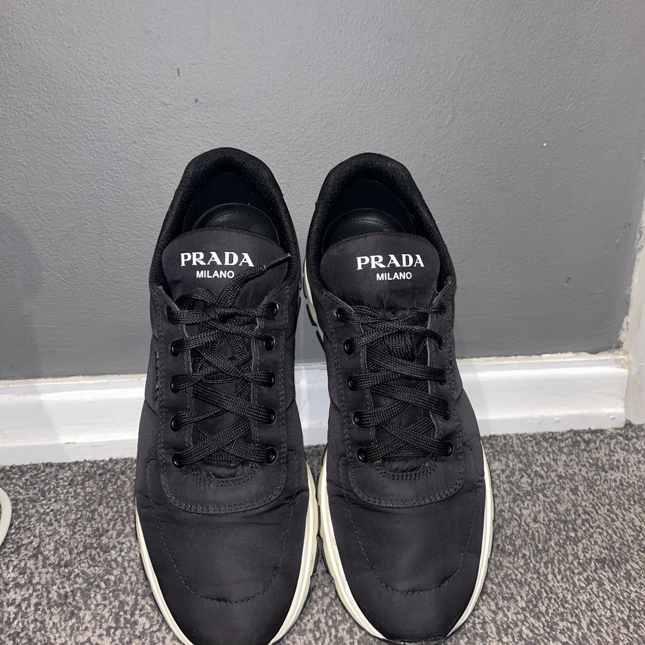 Men’s prada designer shoes Bought from Bicester... - Depop