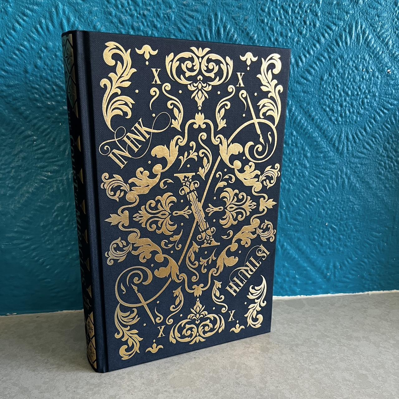 Blue and Gold Books | Depop