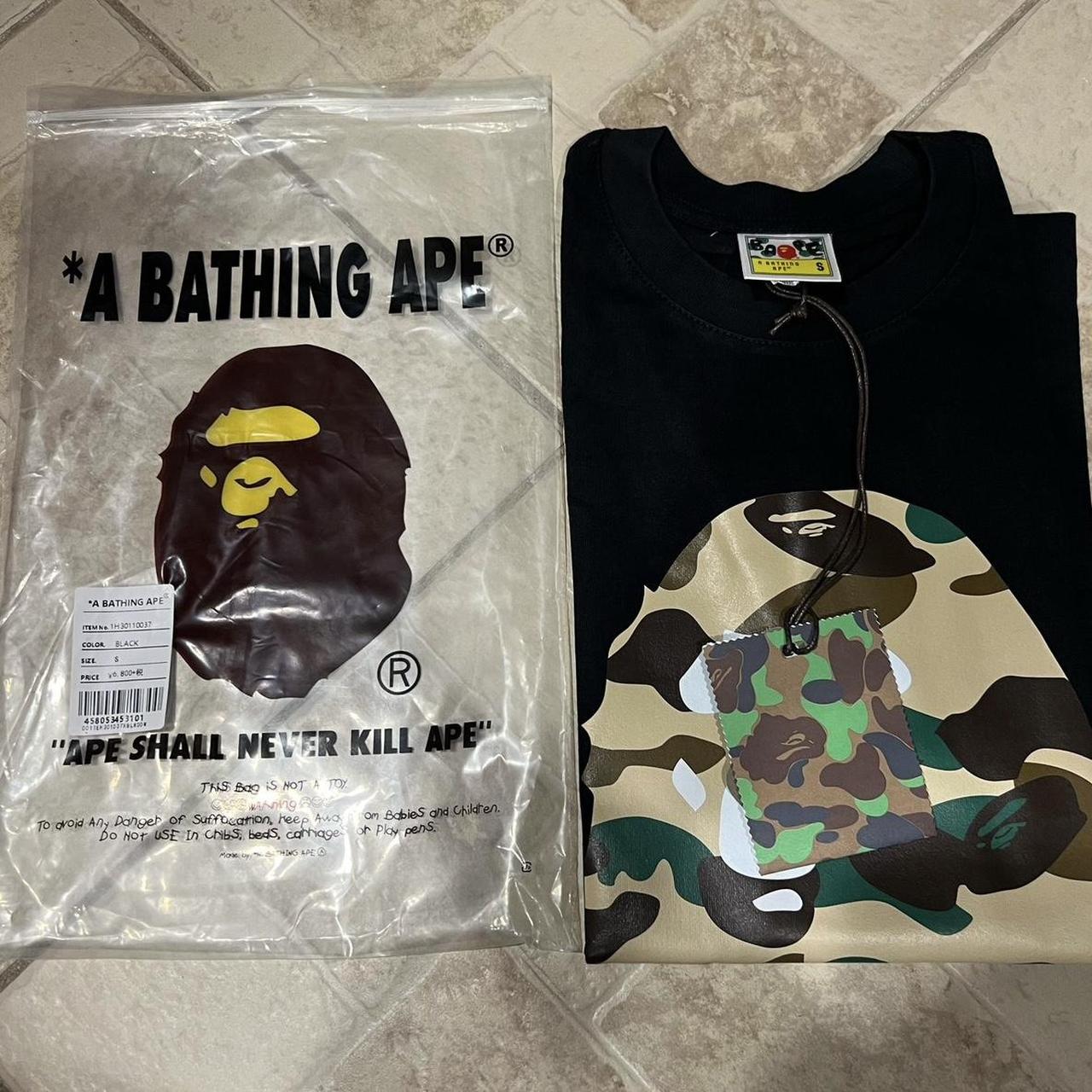 BRANDNEW WITH TAGS🔥 #Abathingbape #Bape #Mentrshirt... | Depop