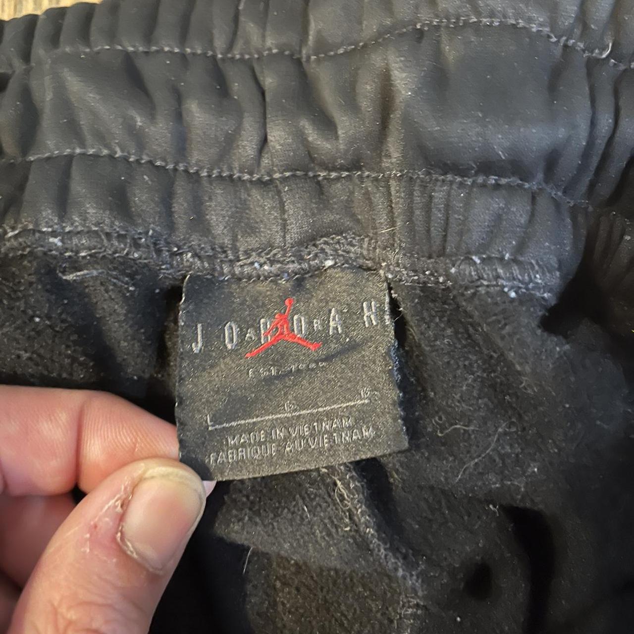 Vintage Jordan tech fleece Sweats Size Large but fit... - Depop