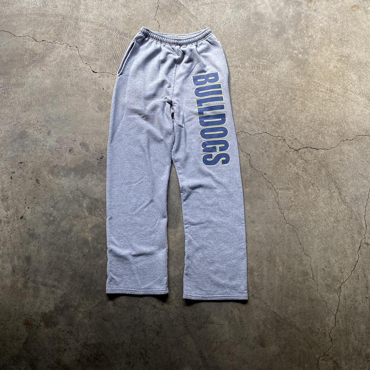 Bulldogs Sweatpants nice relaxed fit and easy to... - Depop