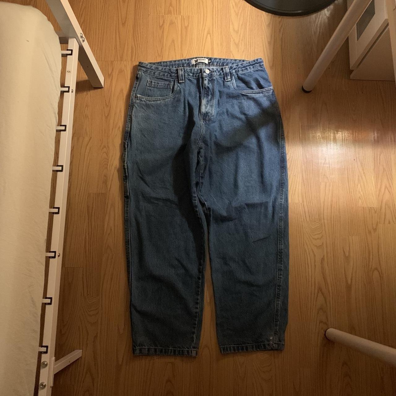 Baggy blue monet skate jeans Size 36 and fits... | Depop