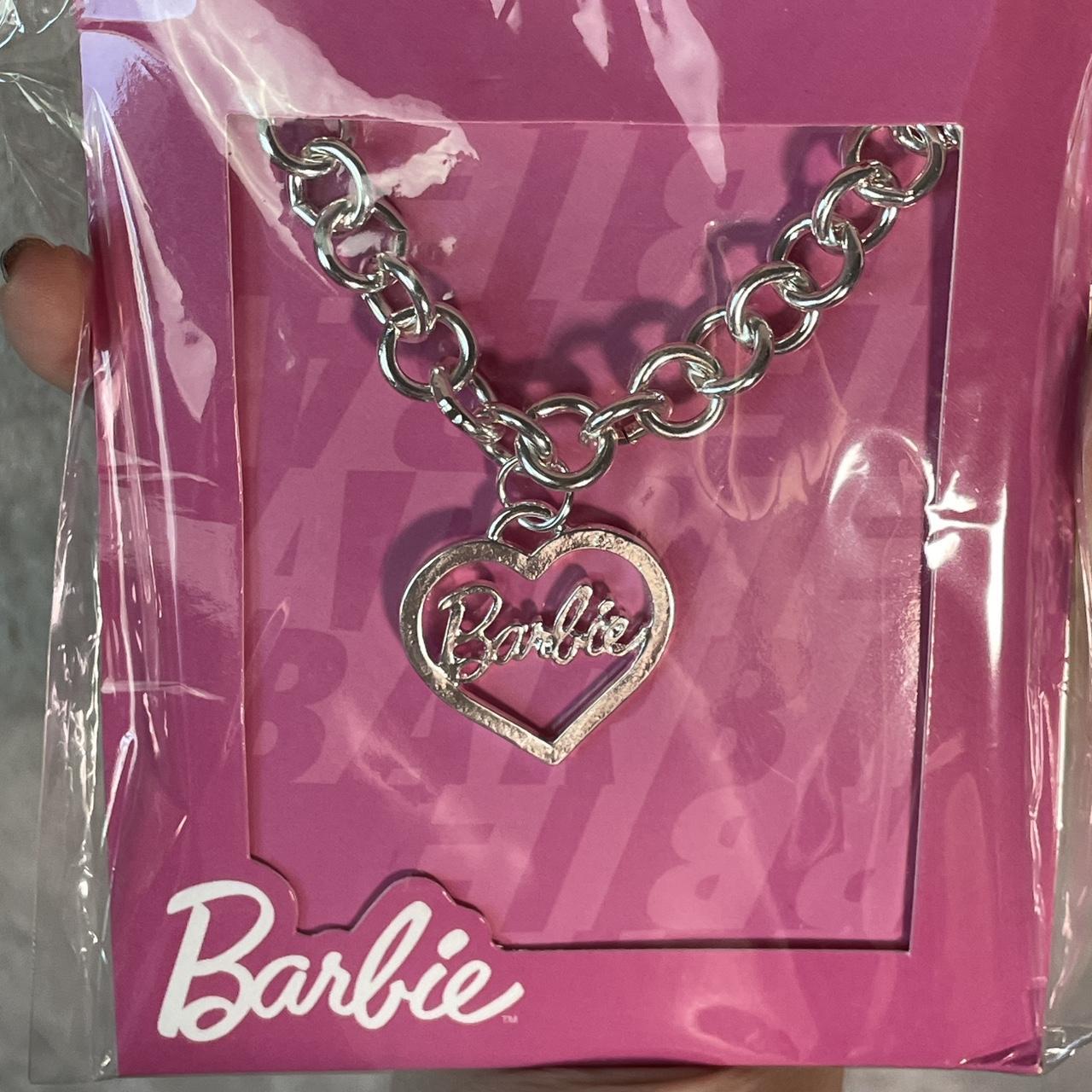 Barbie necklace 16in. originally $15 #barbie... - Depop