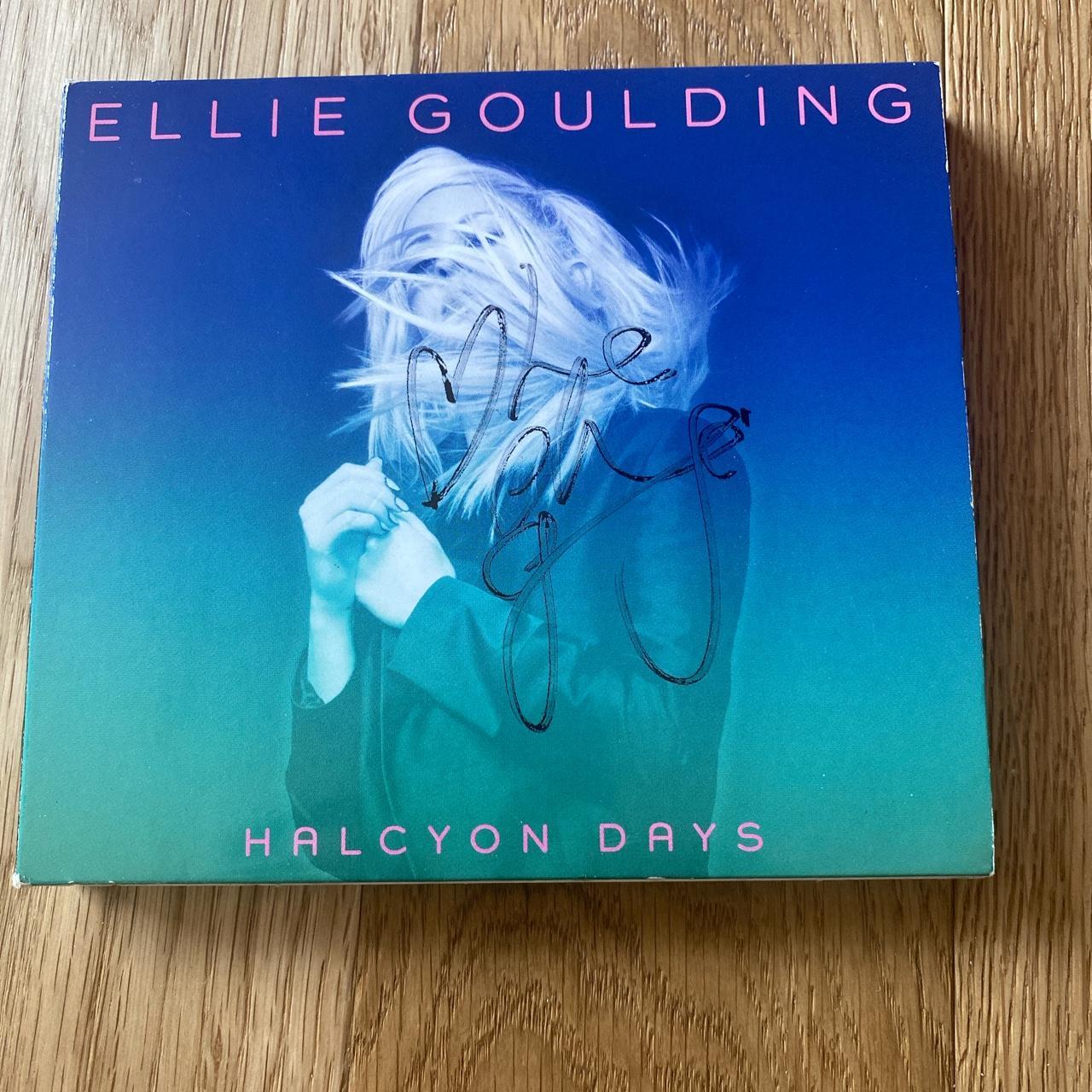 Halcyon days Ellie Goulding signed CD - Depop