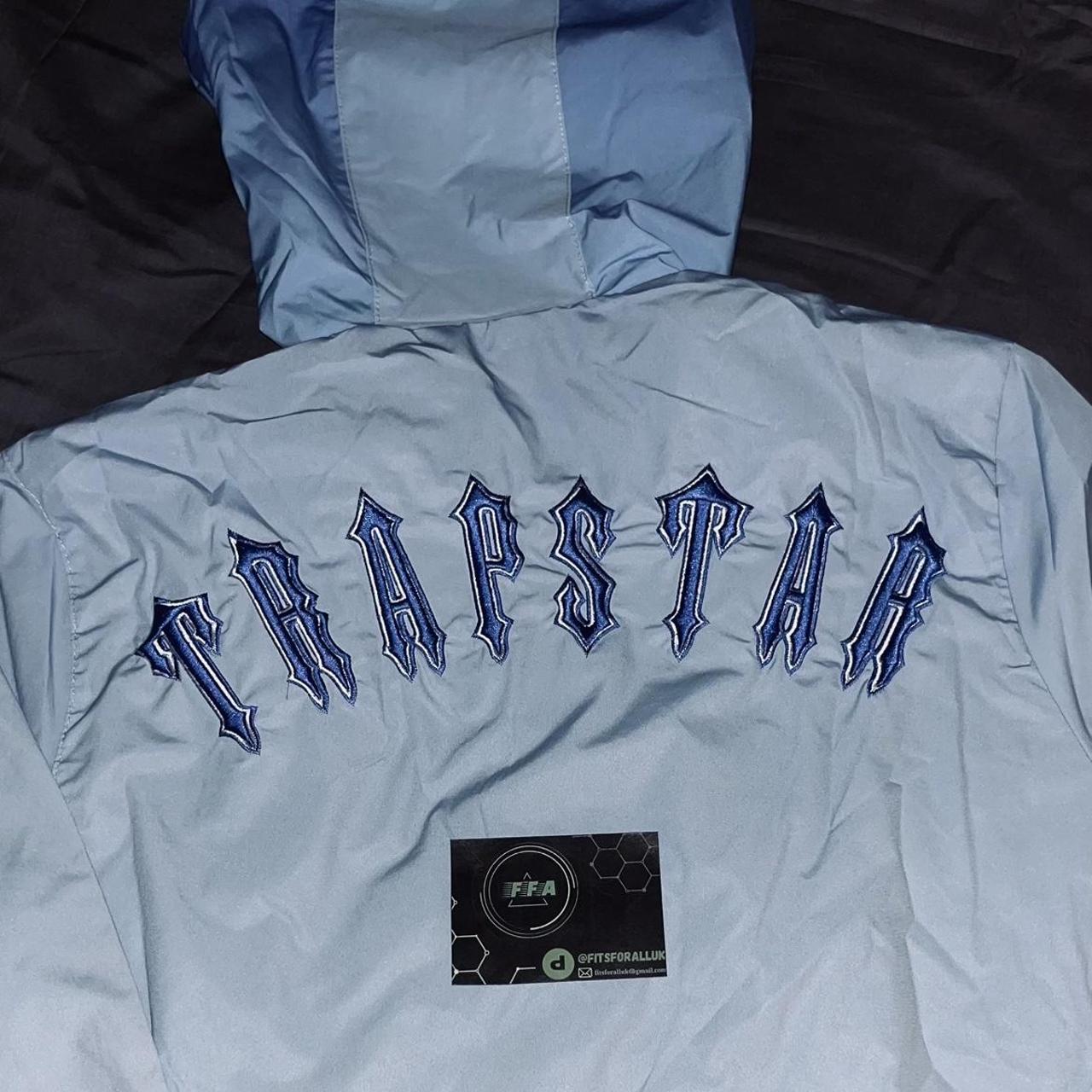 Trapstar Irongate Windbreaker Trapstar Blue Gradient... - Depop
