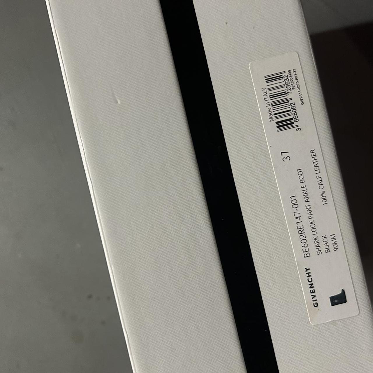 Slightly worn , GIVENCHY SHARK BOOTS - Depop