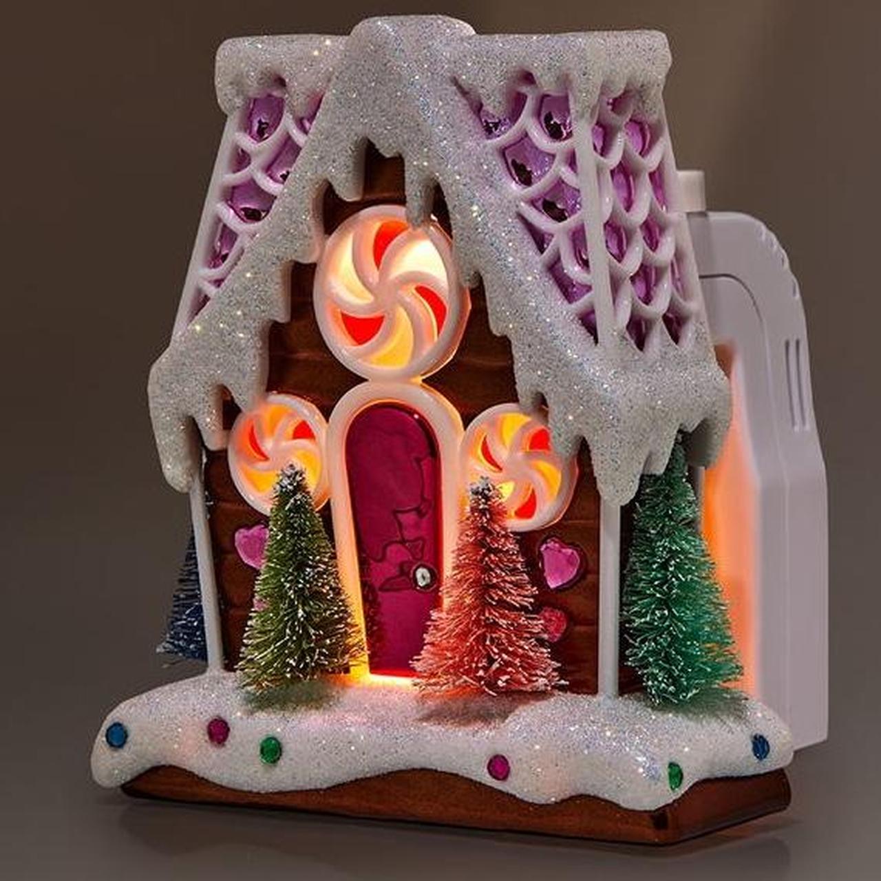 Bath & Body Works Candy Gingerbread House Projector... - Depop