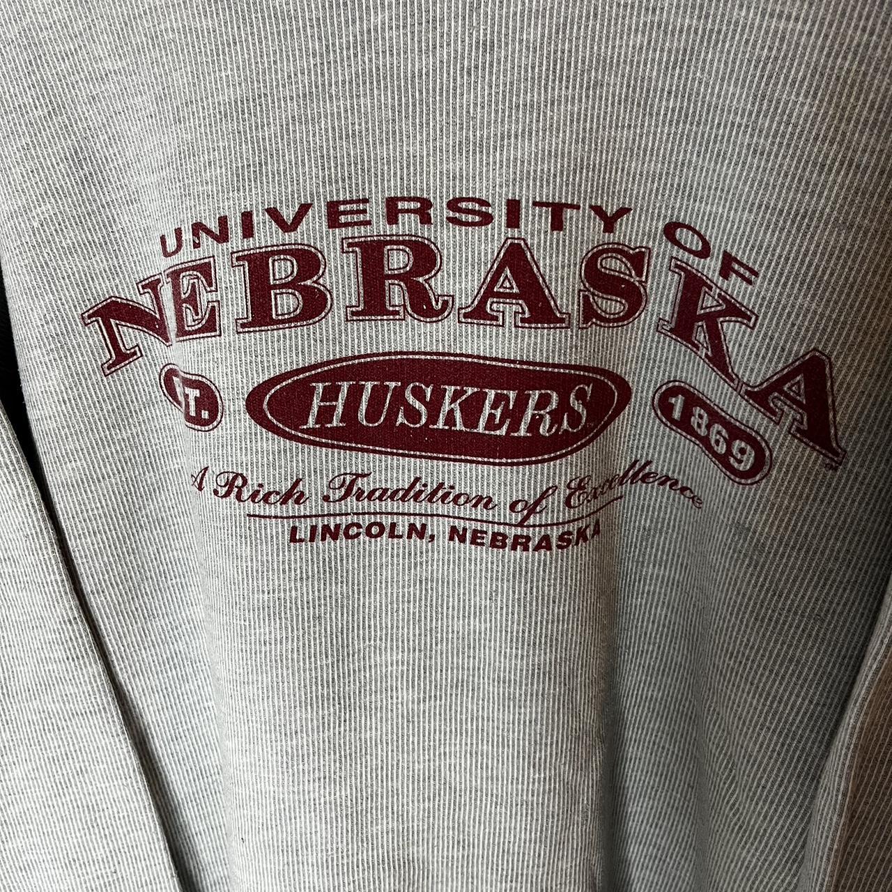 Men's Red and Grey Sweatshirt | Depop