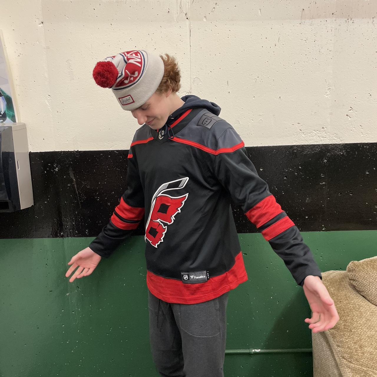 Carolina Hurricanes Reverse Retro... - Depop