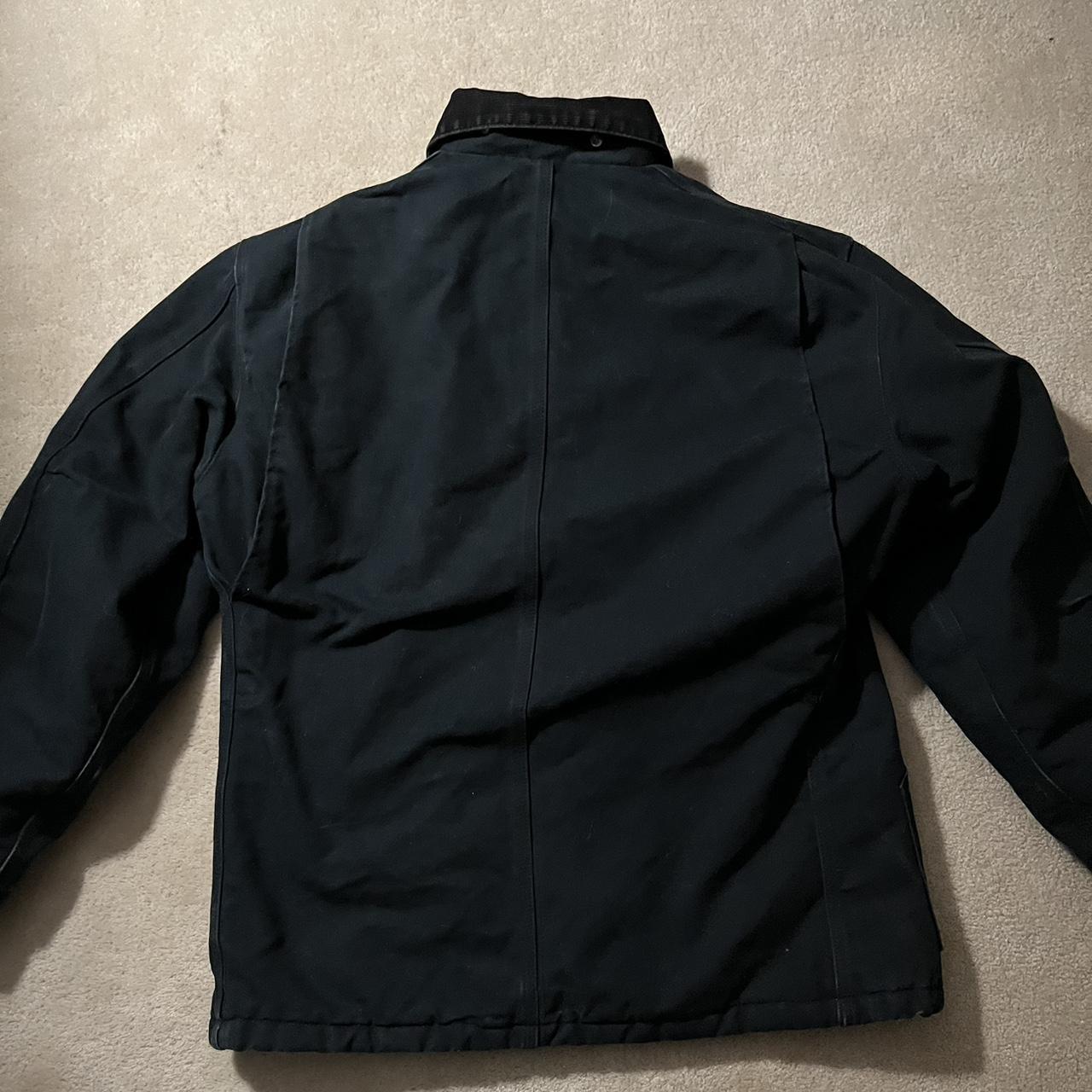 Carhartt Dark Navy Detroit Jacket Fits L to XL Too... - Depop