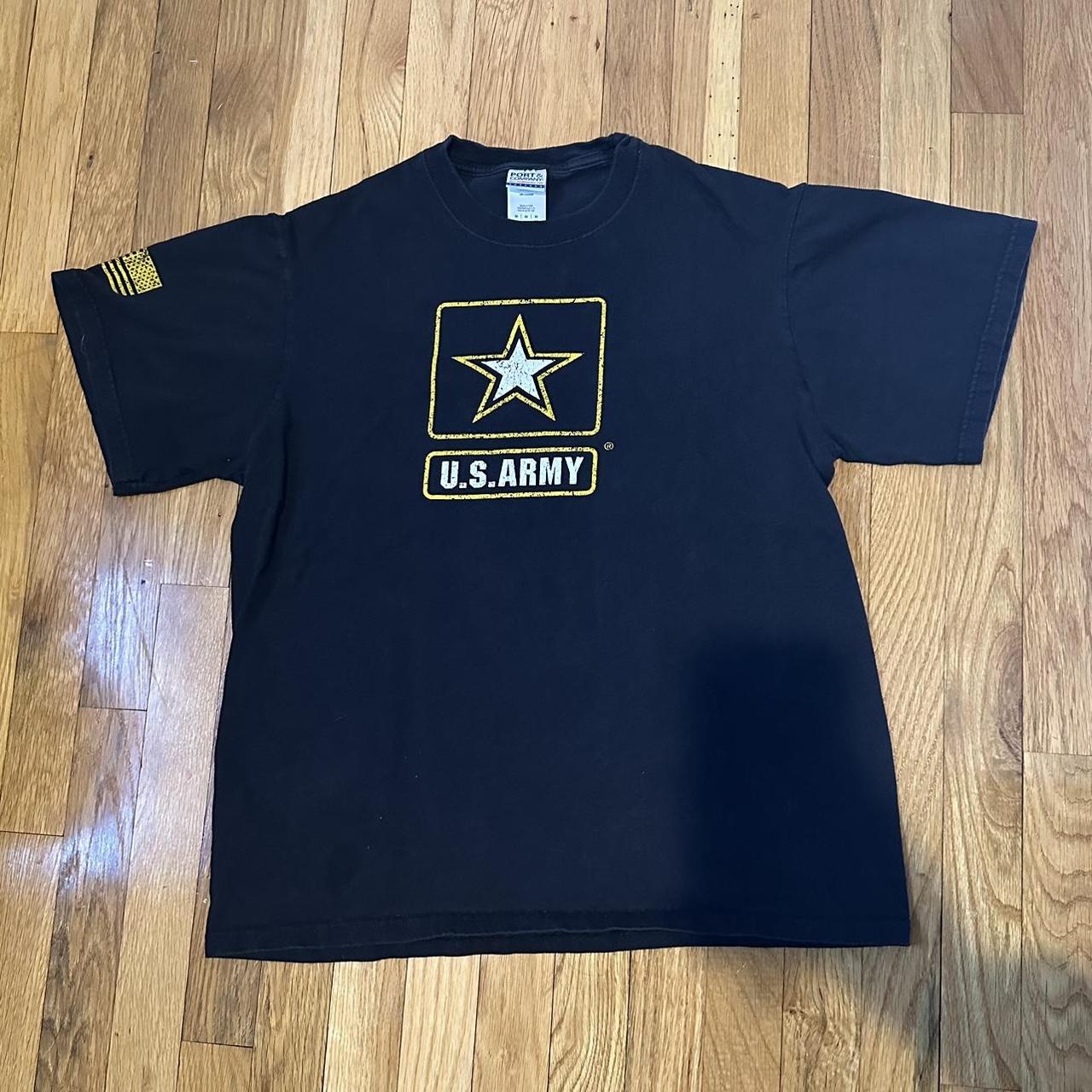 vintage us army tee decent condition ————— Thank... - Depop